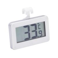 China Digital Freezer Thermometer ABS Plastic -20 to 60°C Large LCD Display White for sale