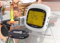 China Bluetooth BBQ Meat Thermometer with 6 Probes 300ft Range USDA Preset for sale