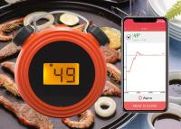 China Smart Phone App Controlled BBQ Meat Thermometer Wireless Monitor 2 Probes 100m for sale