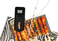 China Remote Control Digital Oven Thermometer Food Temperature Monitor Bluetooth LCD Screen for sale