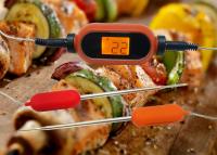 China Bluetooth 4.0 Wireless Instant Read Meat Thermometer 2 Probes 100m Range for sale