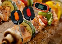 China Bluetooth 4.0 Wireless Instant Read Meat Thermometer 2 Probes 100m Range for sale