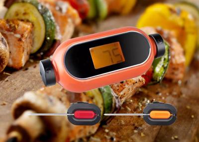 China Wireless Bluetooth Food Thermometer with 2 Probes 100m Range APP Control for sale