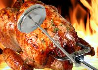 China Stainless Steel Bimetal Microwave BBQ Meat Thermometer High Accuracy 3