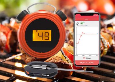 China Bluetooth Digital Meat Thermometer 5.0 Wireless Probe for Oven Grill BBQ 2 Probes 100m Range for sale