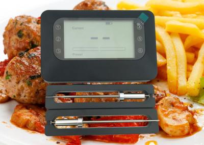 China Household Bluetooth BBQ Thermometer Bluetooth Oven Thermometer With Six Probes For Grill for sale