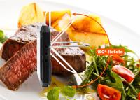 China Smart Bluetooth BBQ Thermometer 6 Probes Large LCD Screen 100m Range for sale