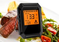 China Digital Food Wireless Bluetooth BBQ Thermometer For Grill Oven Stainless Steel Probe for sale