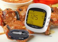 China IOS Android Phone App Bluetooth Steak Thermometer Smart Food Thermometer With Oven Safe Probes for sale