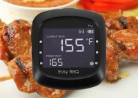 China Bluetooth Meat Thermometer 6 Probe Wireless 100m Indoor Range Magnet Backside for sale
