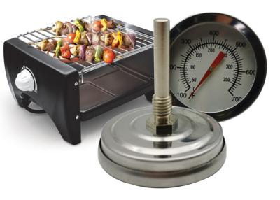 China Analogue Instant Read Kamado BBQ Grill Thermometer 2 Inch Dial 50mm Probe Stainless Steel for sale