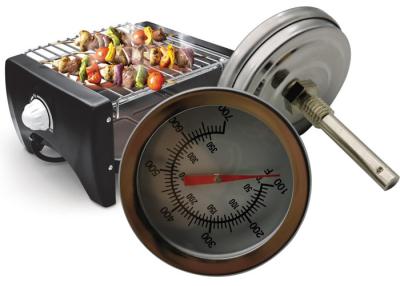 China 52 - 54mm Analogue Instant Read Thermometer Bimetal Theory For BBQ Grilling for sale