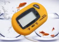 China Waterproof Digital Aquarium Thermometer ABS Plastic -50 to 70C LCD Display 1m Probe for sale
