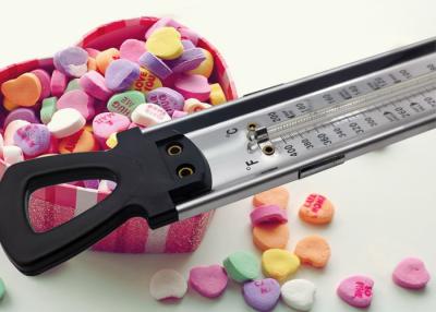 China Large Stainless Steel Candy Jelly Deep Fry Thermometer Waterproof Structure for sale