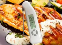 China Electronic BBQ Meat Thermometer With High Temperature Alarm 0.5℃ Accuracy Collapsible Probe for sale