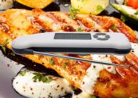 China IP68 Waterproof BBQ Meat Thermometer -40°C to 300°C with Alarm and 304 Stainless Steel Probe for sale