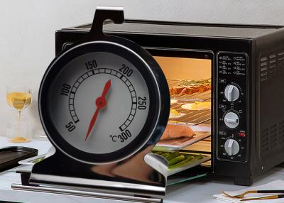 China Instant Read Stainless Steel Hanging Oven Thermometer 60mm Dial 50-300C for sale