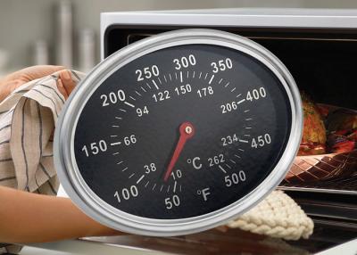 China Instant Read BBQ Thermometer 50-500F Stainless Steel Oven Grill Temperature Gauge with Fitting Nut for sale