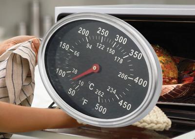 China Instant Read Oval Shaped BBQ Meat Thermometer For Barbecue Grill / Oven for sale