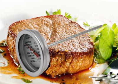 China Stainless Steel Instant Read Thermometer 52cm Dial Diameter Meat Temperature Measuring for sale