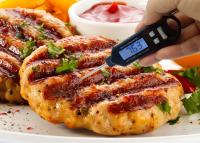 China Splash Proof Digital Food Thermometer Kitchen Meat Thermometer For Steak / Turkey for sale