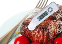 China C/F Switchable Digital Kitchen Thermometer Meat Core Temperature Probe IP68 300°C for sale