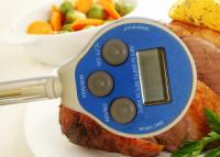 China Round Face Waterproof Instant Read Digital Food Thermometer for Cooking for sale