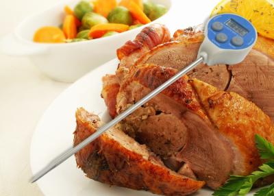 China Round Face Waterproof Instant Read Digital Food Thermometer for Cooking for sale