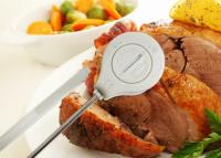 China Professional Instant Read Thermometer Auto Calibration Round Face For Cooking Meat for sale