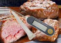 China Auto Calibration Digital Food Thermometer IP68 Waterproof 6s Fast Response 304 Probe for sale