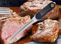 China Safe Stainless Steel Digital Food Probe Thermometer / Kitchen Meat Thermometer for sale
