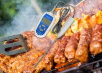 China Waterproof Instant Read Digital Thermometer -40°C to 300°C IP68 High Temperature Alarm for Food Processing for sale