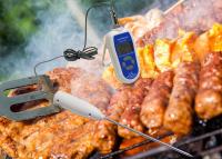 China Waterproof Instant Read Digital Thermometer -40°C to 300°C IP68 High Temperature Alarm for Food Processing for sale