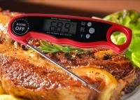 China Foldable Probe Instant Read Thermometer 3 Seconds Fast with Backlight -50 to 300°C for sale