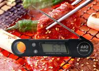 China Folding Digital Food Thermometer Ultra Fast Reading High Accuracy Comfortable Handle Grip for sale