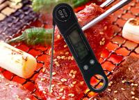 China Folding Digital Food Thermometer Ultra Fast Reading High Accuracy Comfortable Handle Grip for sale