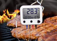 China 4 Probes Channels Smart Bbq Thermometer High Accuracy With 1 Year Warranty for sale