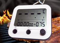 China Rechargeable Wireless Bluetooth Meat Thermometer 4 Probes 100m Range WiFi for sale