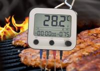 China Rechargeable Wireless Bluetooth Meat Thermometer 4 Probes 100m Range WiFi for sale