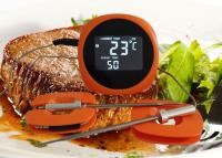China Digital Bluetooth Meat Thermometer 110mm Step Down Probe For Food Cooking for sale