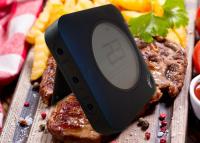 China Bluetooth Probe Thermometer Wireless Control 6 Channel 1000mm Cable ABS Case for sale