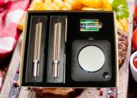 China Bluetooth Probe Thermometer Wireless Control 6 Channel 1000mm Cable ABS Case for sale