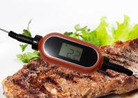 China Wireless Bluetooth 4.0 Smart Food Thermometer Mobile Operated With Done Alarm for sale