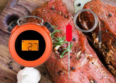 China Wireless Bluetooth BBQ Thermometer with 2 Probes 100m Range LCD Display for Meat Grilling for sale