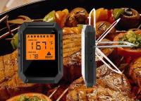 China Bluetooth Grill Thermometer with Timer 6 Probes 100m Range ABS Case for sale