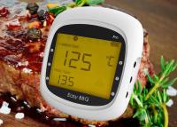 China Bluetooth BBQ Thermometer 100m Range 6 Probes Food Grade 304 Stainless Steel for sale