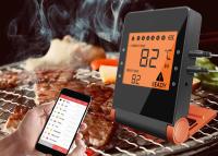 China Lightweight Bluetooth Meat Thermometer 100 Meters Wireless Range For Food Cooking for sale