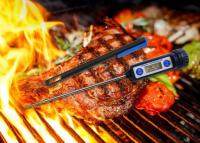 China 127mm Long Probe Bluetooth Grill Thermometer Instant Read Food Grade Digital Display for sale