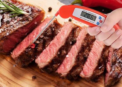 China Handheld Folding Instant Read Thermometer With Stainless Steel Probe For Kitchen Cooking for sale