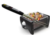 China Digital Instant Read BBQ Fork Thermometer 304 Stainless Steel Probe 0-200°F for sale